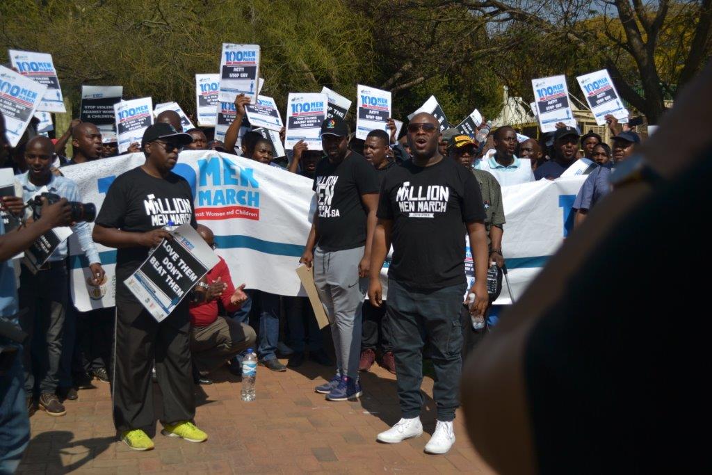 Capricorn District Men take part in the 100 Men March. – CDM