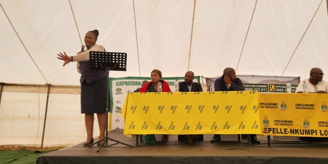 MAFEFE THUSONG SERVICE CENTRE LAUNCHED – CDM